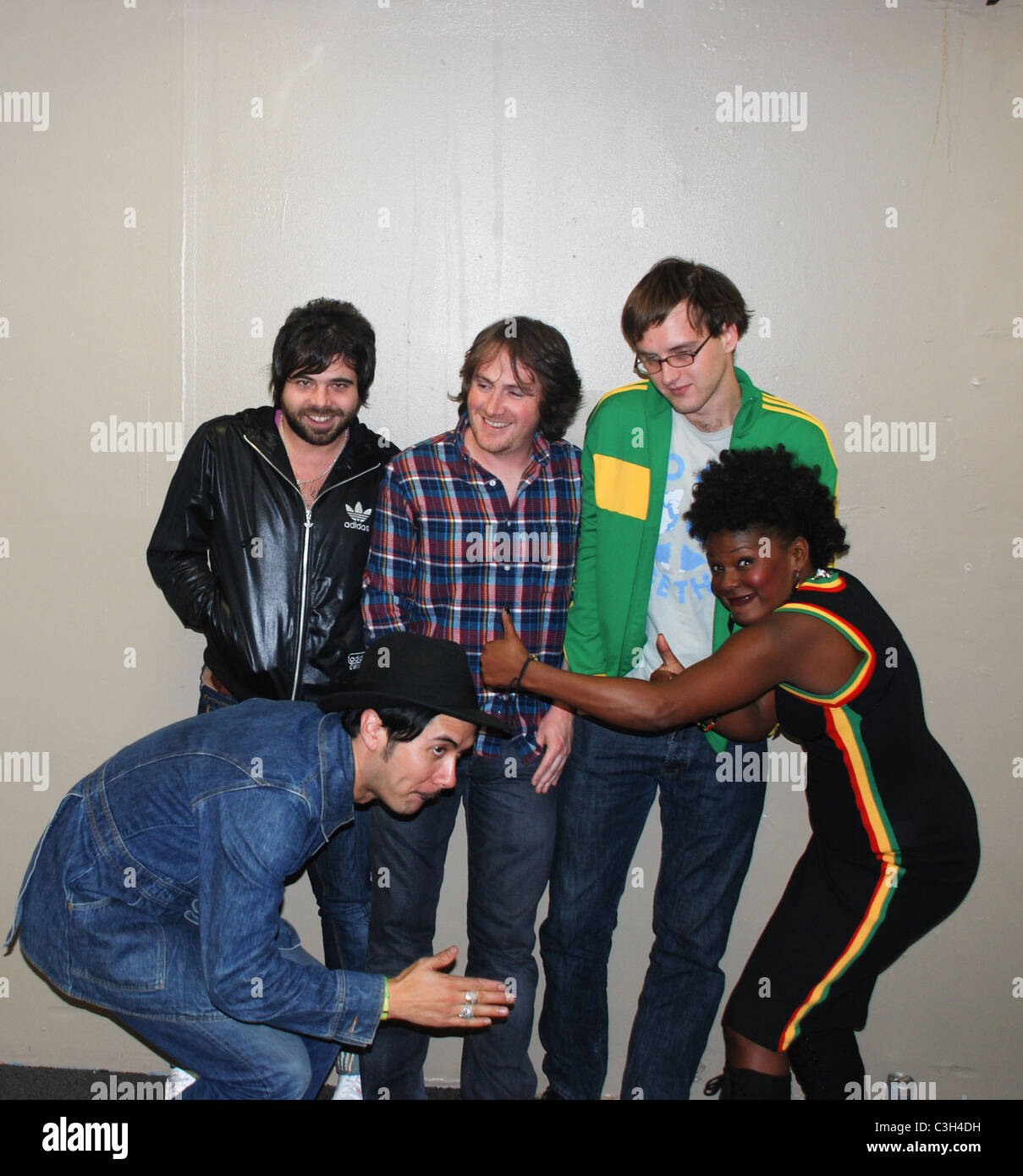 Jonn Dunn, Mikey glänzen, Dan breit, Jacob Ryder (Neffe des Lead-Sänger ...