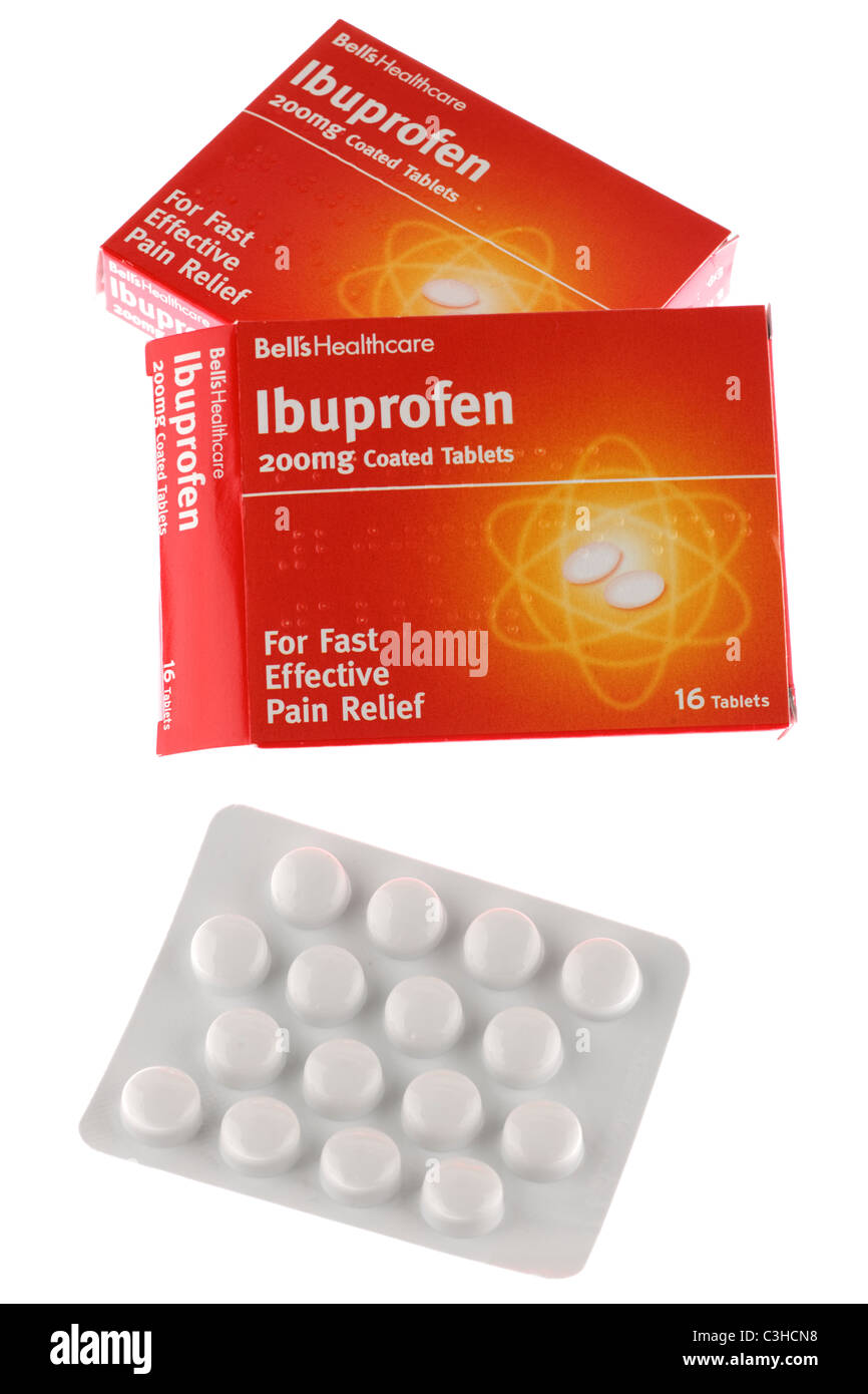 Ibuprofen tablets Stockfotos und -bilder Kaufen - Alamy
