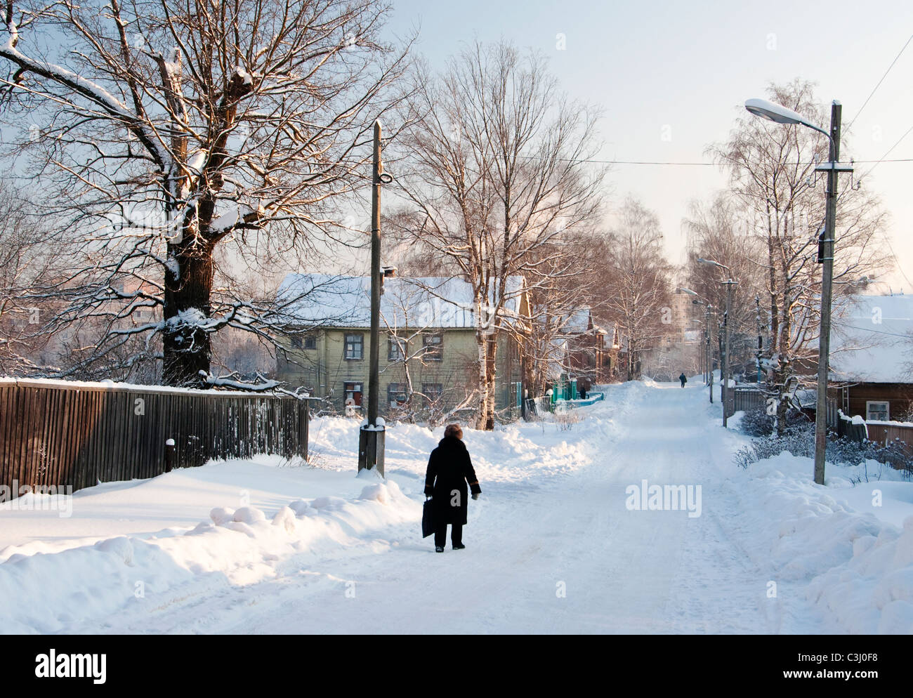 Altstadt von Tichwin, Gebiet Leningrad, Russland Stockfotografie - Alamy