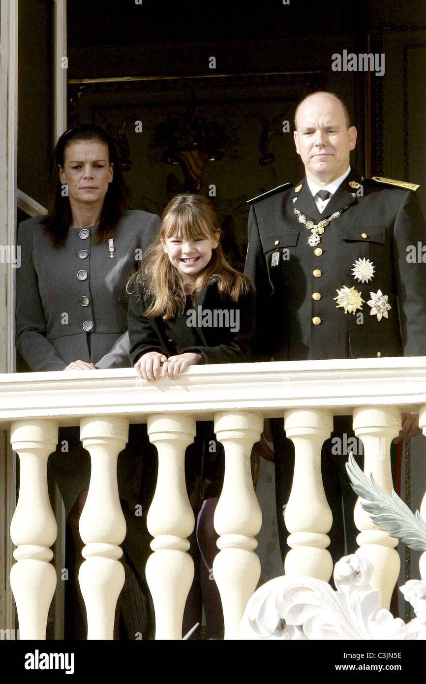 Prinz Albert II von Monaco, Prinzessin Stephanie von Monaco, Prinzessin ...
