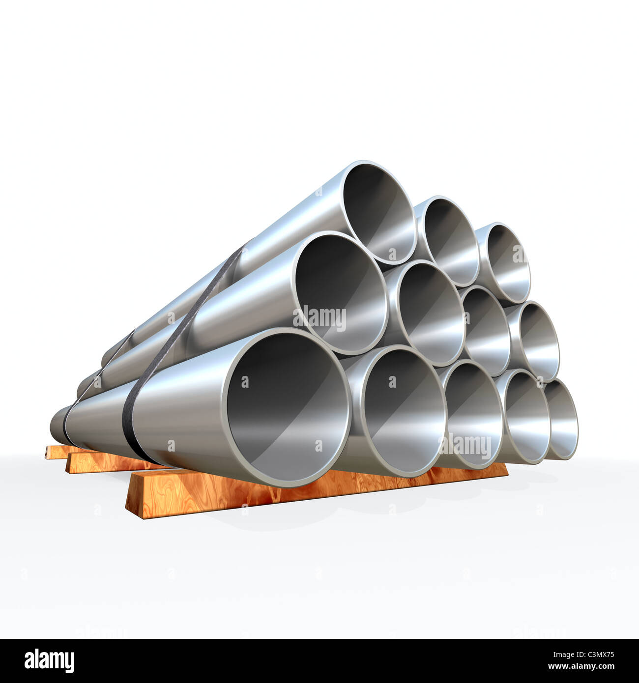 Metal cylinder Ausgeschnittene Stockfotos und -bilder - Alamy