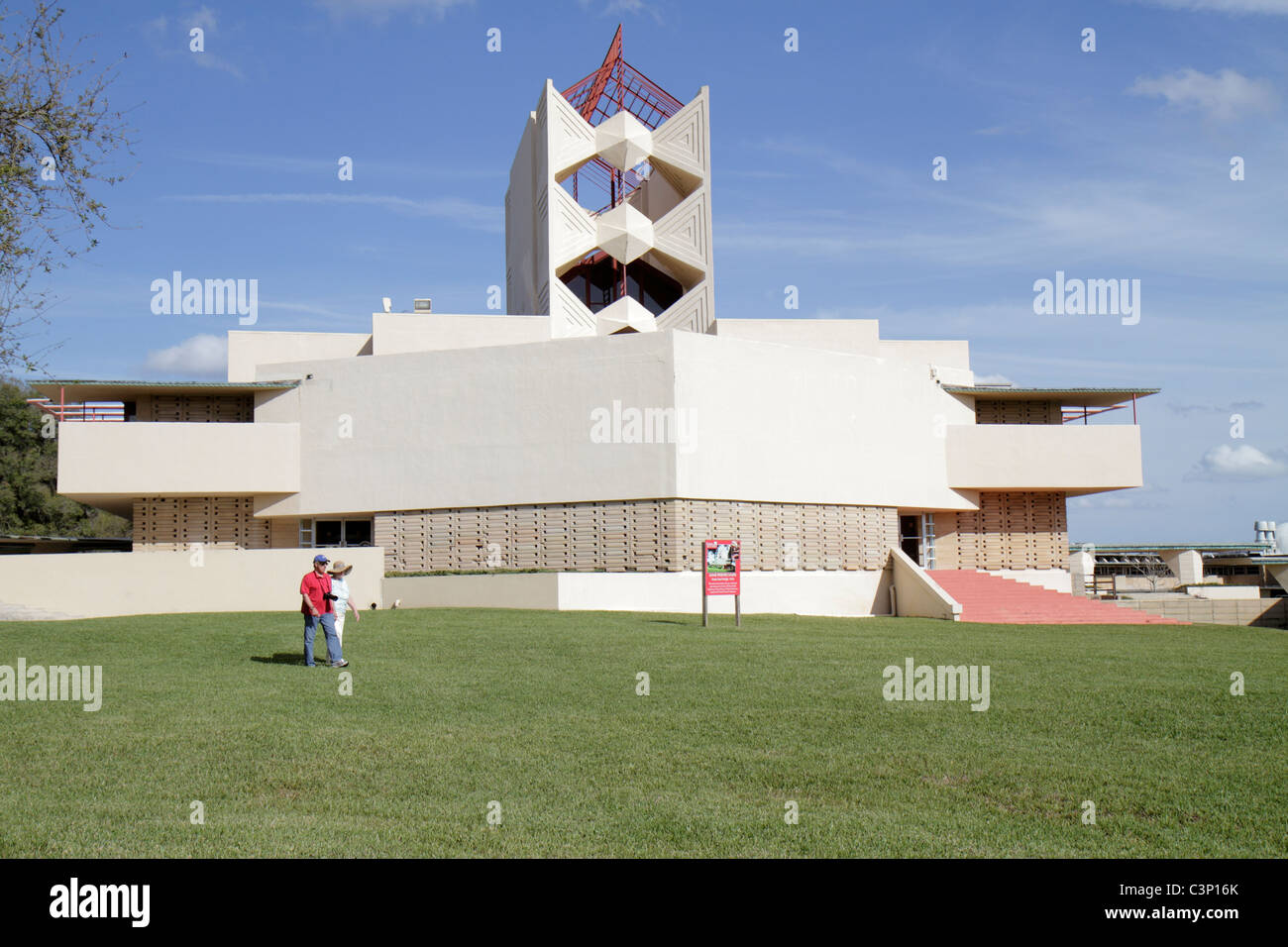 Florida, Polk County, Lakeland, Florida Southern College, Frank Lloyd ...