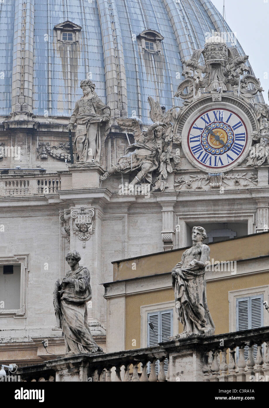 St Pauls Basillica, Vatikan, Rom Stockfotografie - Alamy