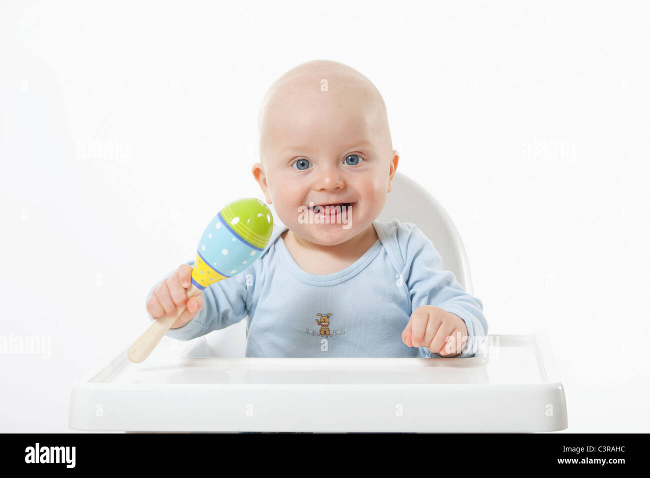 Rassel baby -Fotos und -Bildmaterial in hoher Auflösung – Alamy