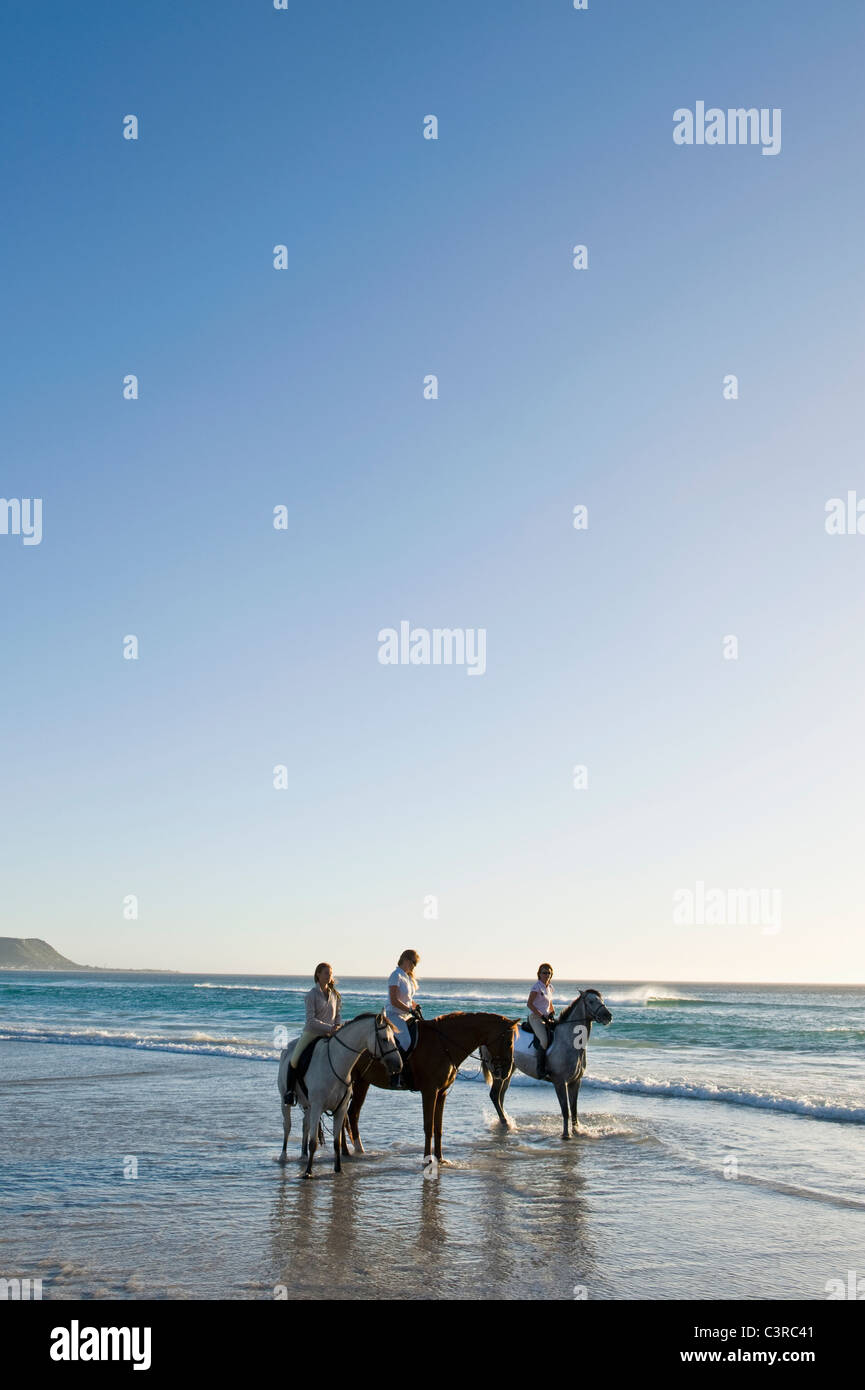Menschen Reiten Am Strand Reiten Stockfotos und -bilder Kaufen - Alamy