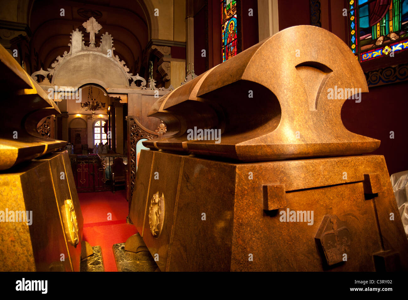 Heile Selassie Grab, Kathedrale von Kiddist Selassie (Heilige ...