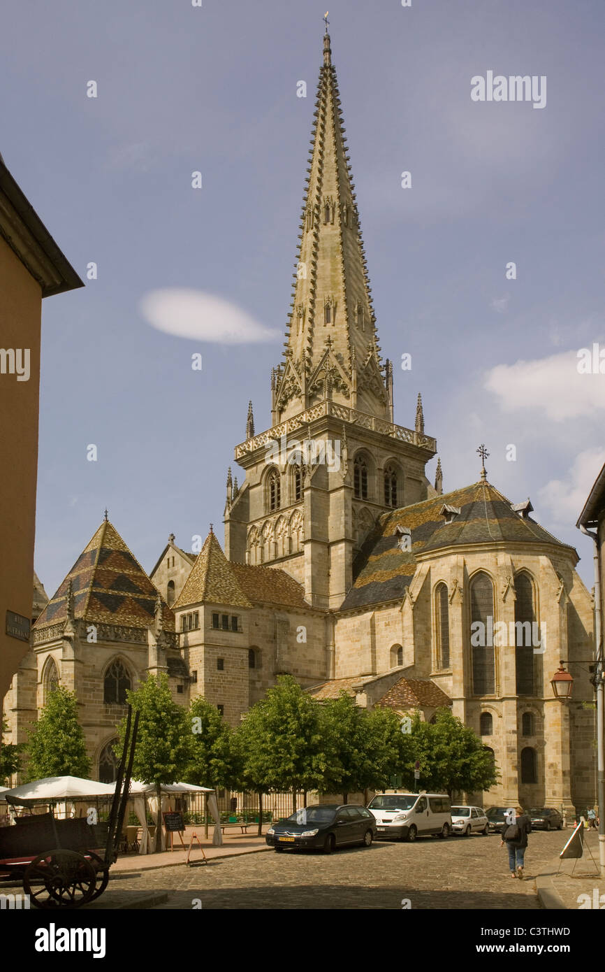 Autun Cathedral Stockfotos und -bilder Kaufen - Alamy