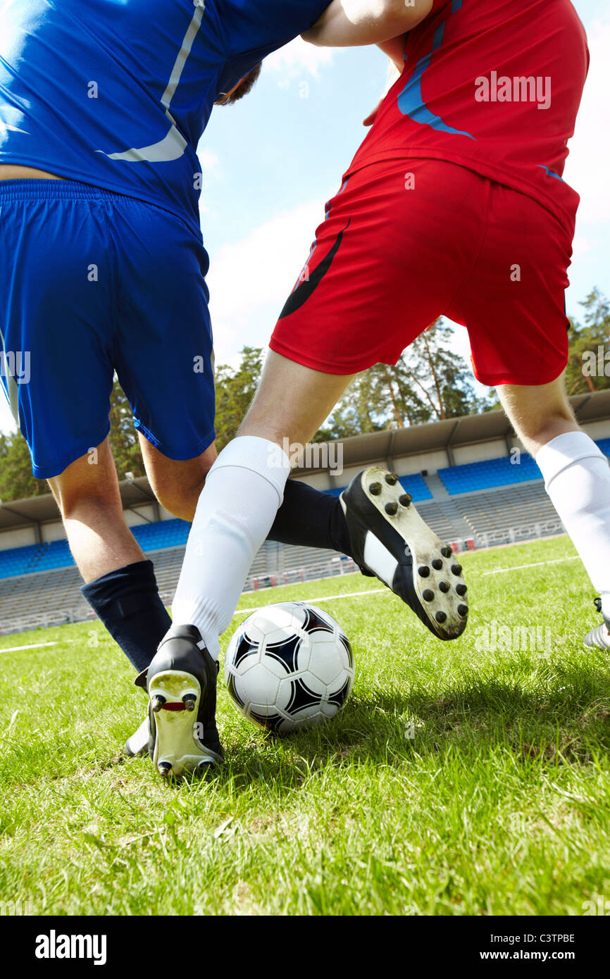 Foot Kick Stockfotos & Foot Kick Bilder - Alamy