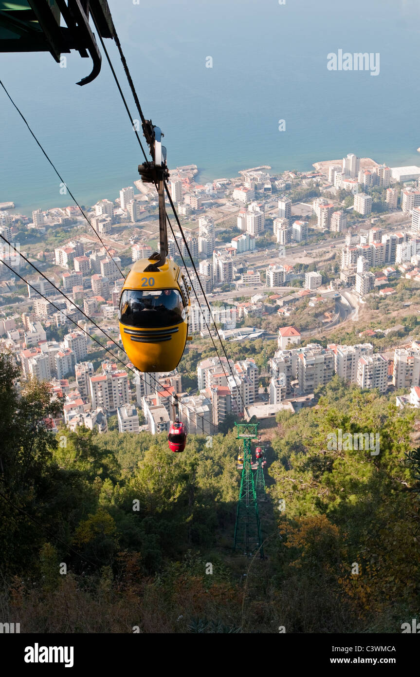 Jounieh cable car beirut lebanon -Fotos und -Bildmaterial in hoher ...