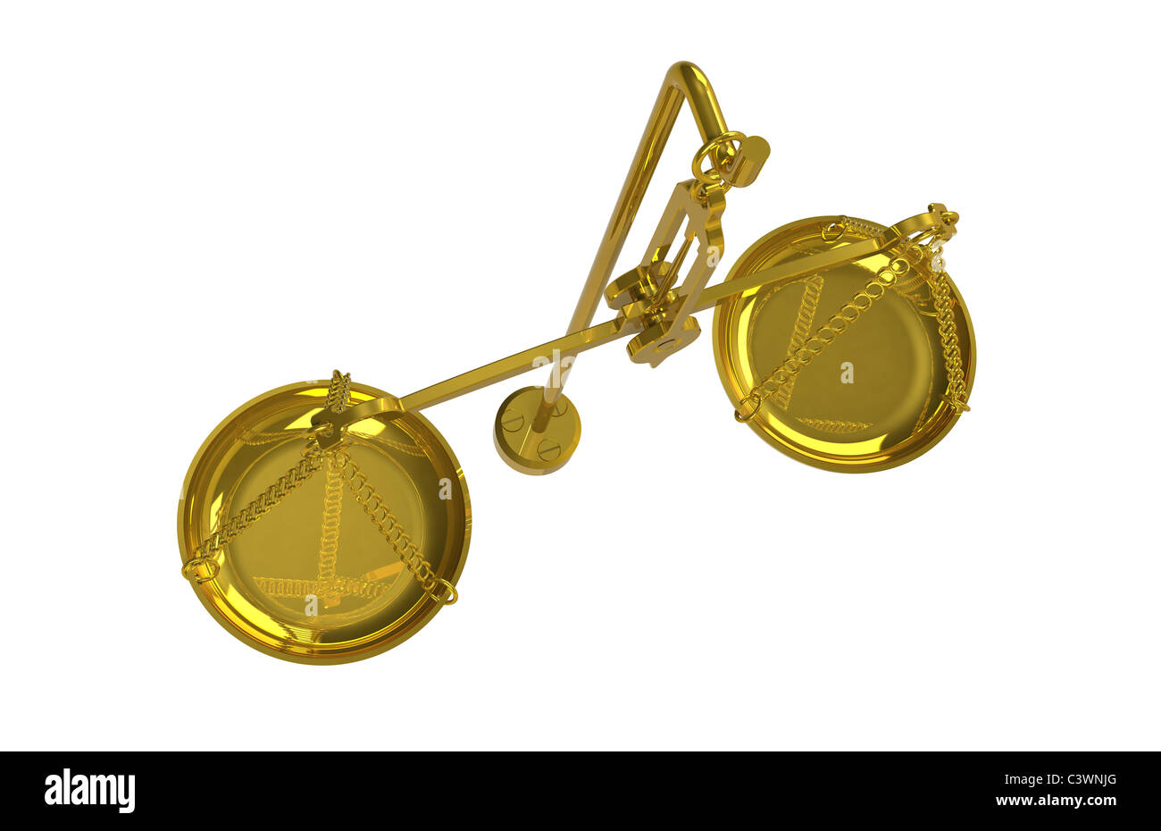 Messing skala Ausgeschnittene Stockfotos und -bilder - Alamy