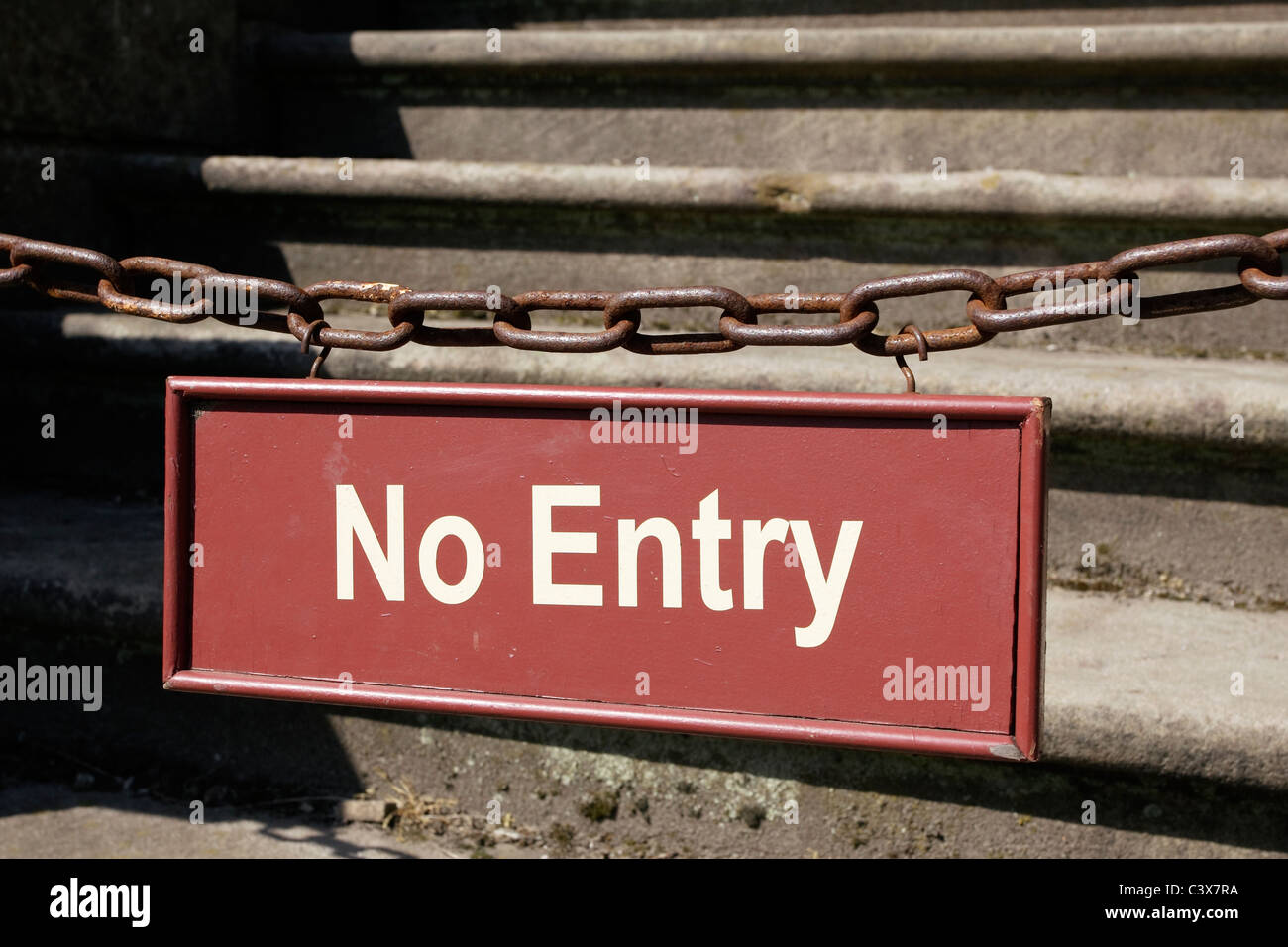 No Entry Zeichen Stockfotografie - Alamy