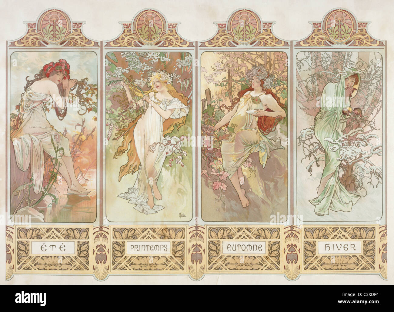 Alphonse mucha -Fotos und -Bildmaterial in hoher Auflösung – Alamy