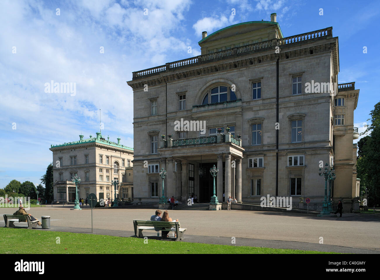 Industrielle Kultur, Friedrich Alfred Krupp, der Industriellenfamilie ...