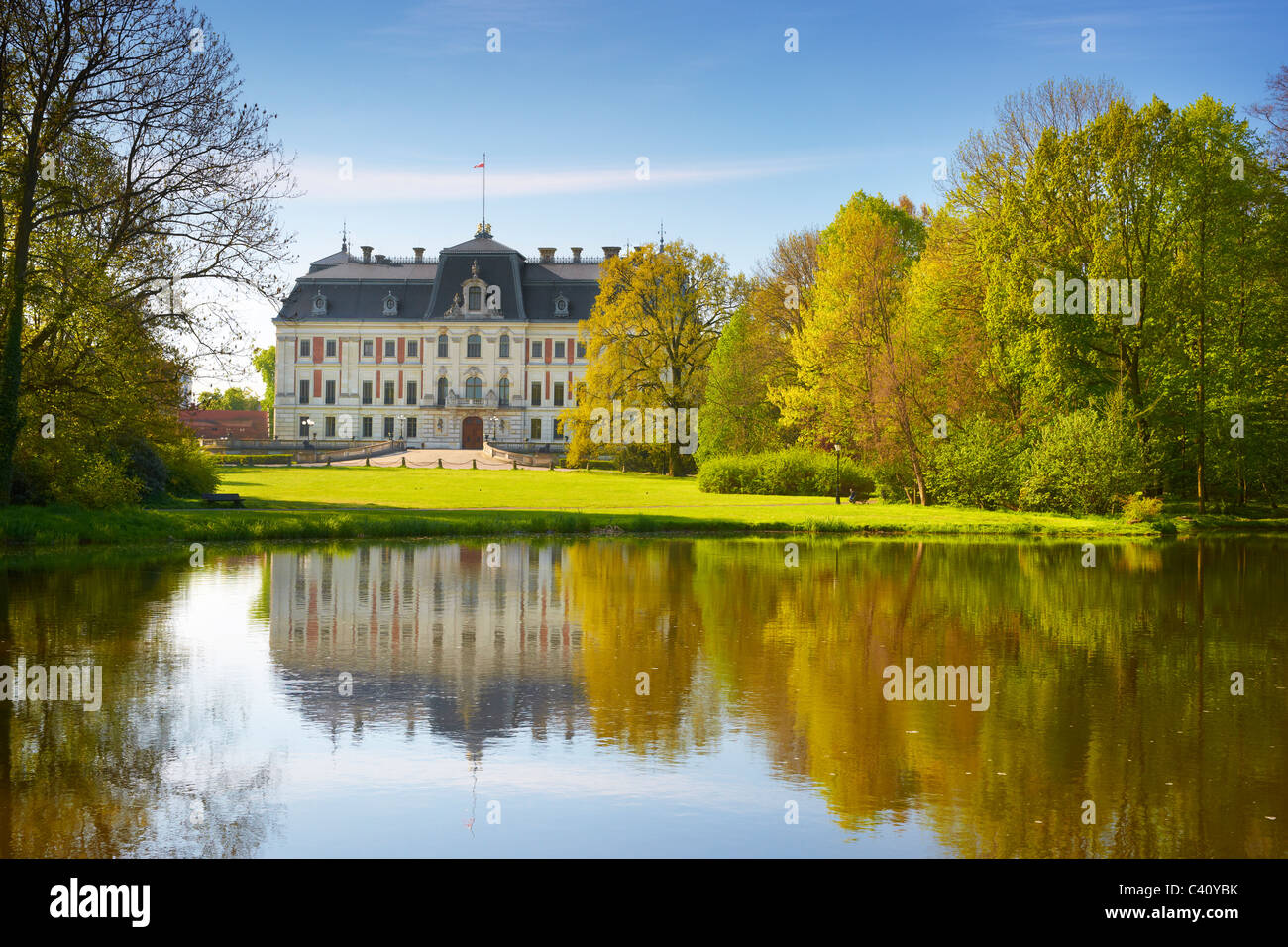 Schloss Pless, Schlesien, Polen Stockfotografie - Alamy