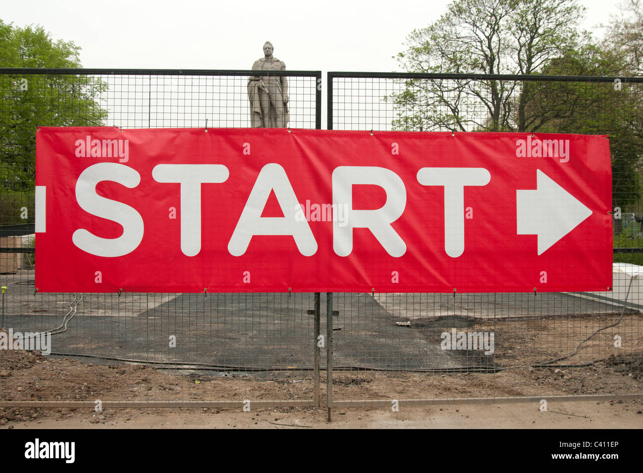 Start zeichen -Fotos und -Bildmaterial in hoher Auflösung – Alamy