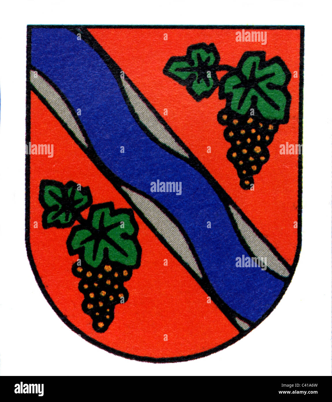 Wappen / Embleme, Dietzenbach, Stadtwappen, Landkreis Offenbach, Hessen ...