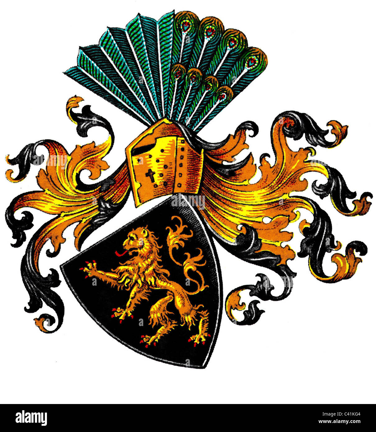 Schwarzes Wappen Stockfotos und -bilder Kaufen - Alamy