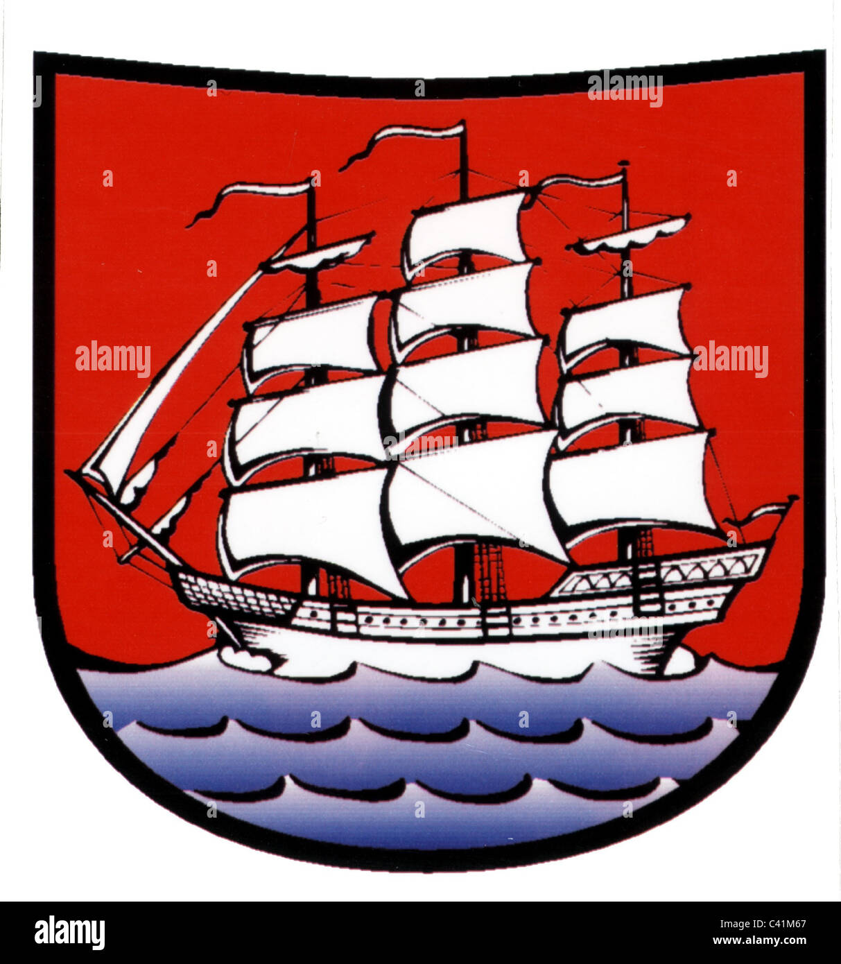 Ship Coat Of Arms Stockfotos und -bilder Kaufen - Alamy