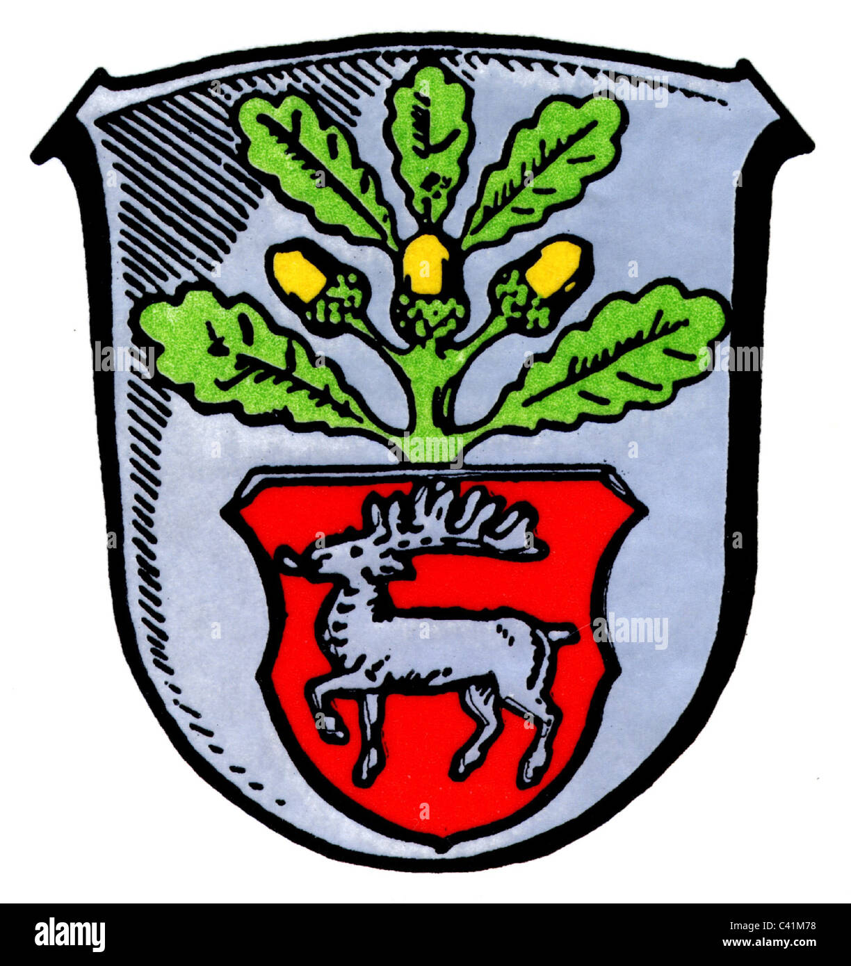 Wappen / Embleme, Dreieich, Stadtwappen, Hessen, Deutschland, Zusatz ...