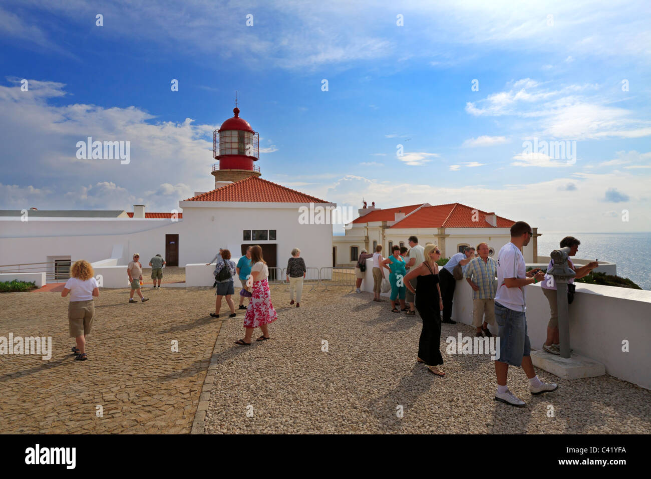 Kap St. Vincent (Cabo de Sao Vicente), Portugal Stockfotografie - Alamy