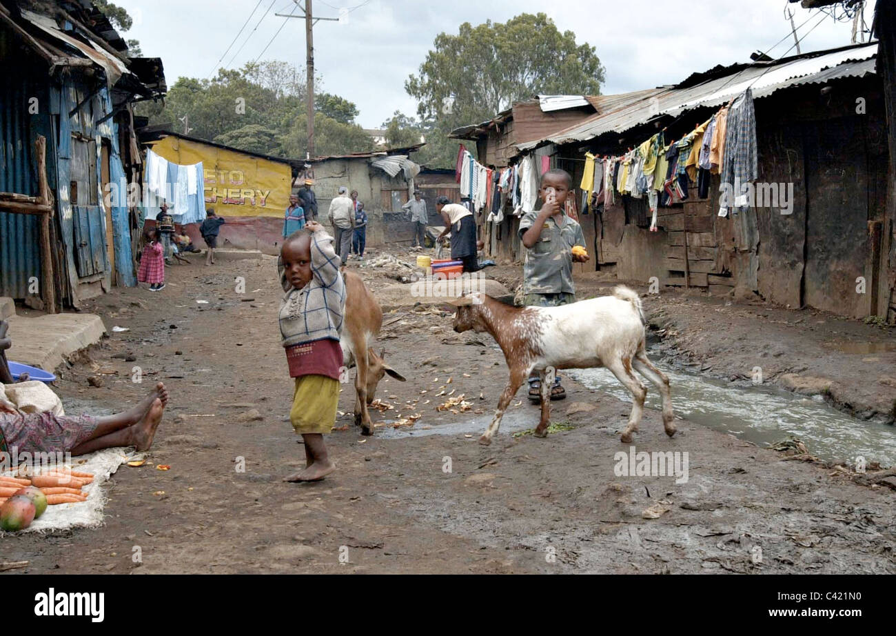 Mathare Slums Stockfotos und -bilder Kaufen - Alamy