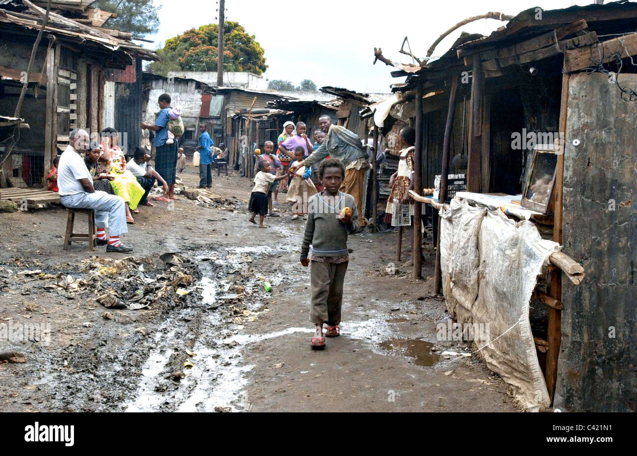 Mathare Slums Stockfotos und -bilder Kaufen - Alamy