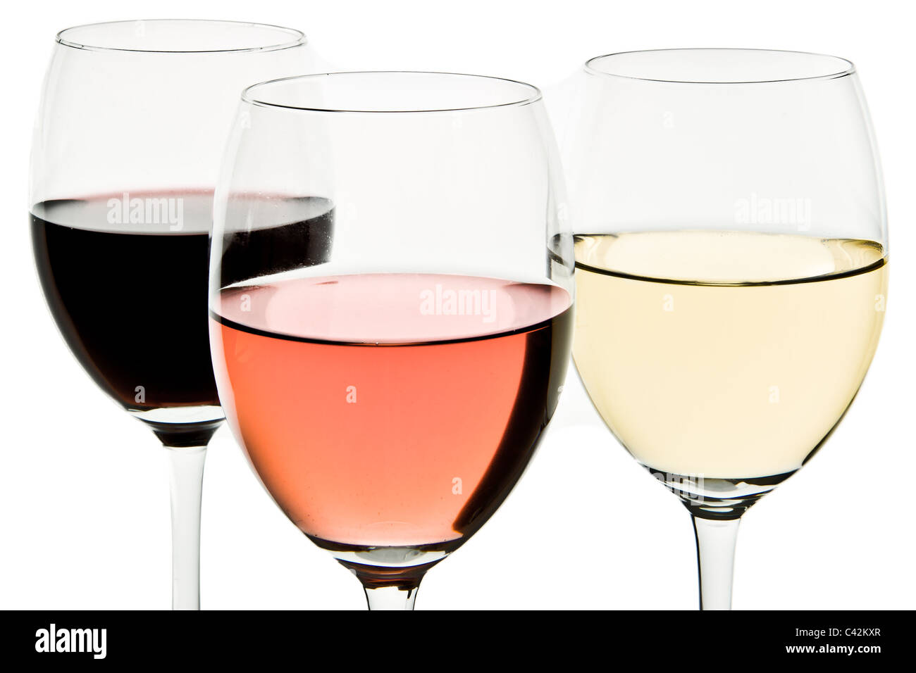 Wein glastisch Ausgeschnittene Stockfotos und -bilder - Alamy