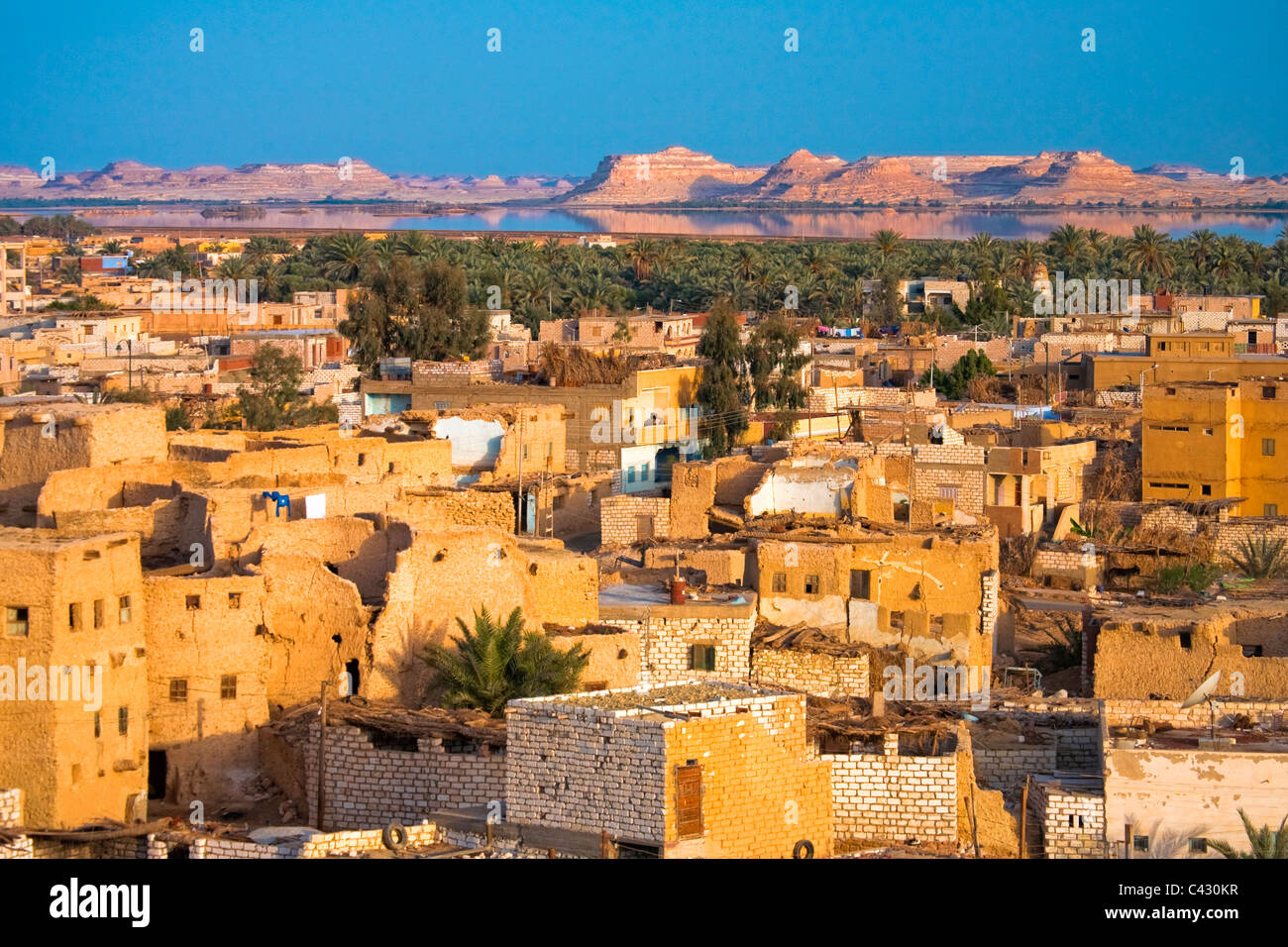 Landschaft in der Stadt Siwa Oase Siwa, Ägypten Stockfotografie - Alamy