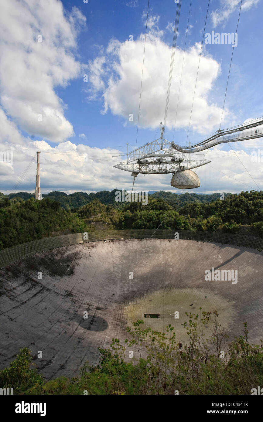USA, Karibik, Puerto Rico, Arecibo, Arecibo-Observatorium (weltweit ...
