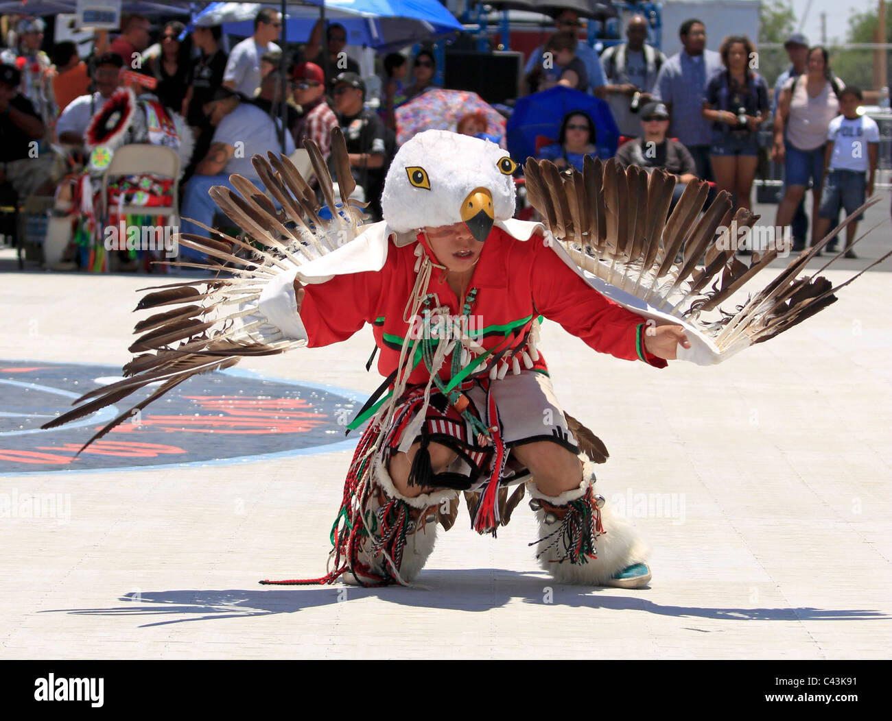El Paso, Texas, USA - Ysleta del Sur Powwow vom Stamm Tigua organisiert ...