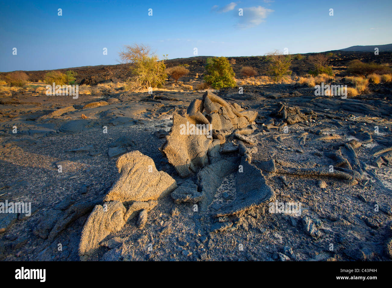 Erta Ale, Afrika, Äthiopien, Afar-Region, Afgar, Danakil, Wüste, Vulkan ...