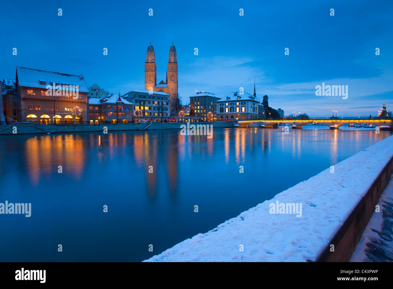 Zürich, Schweiz, Kanton Zürich, Stadt, Stadt, Altstadt, Fluss, Fluss ...