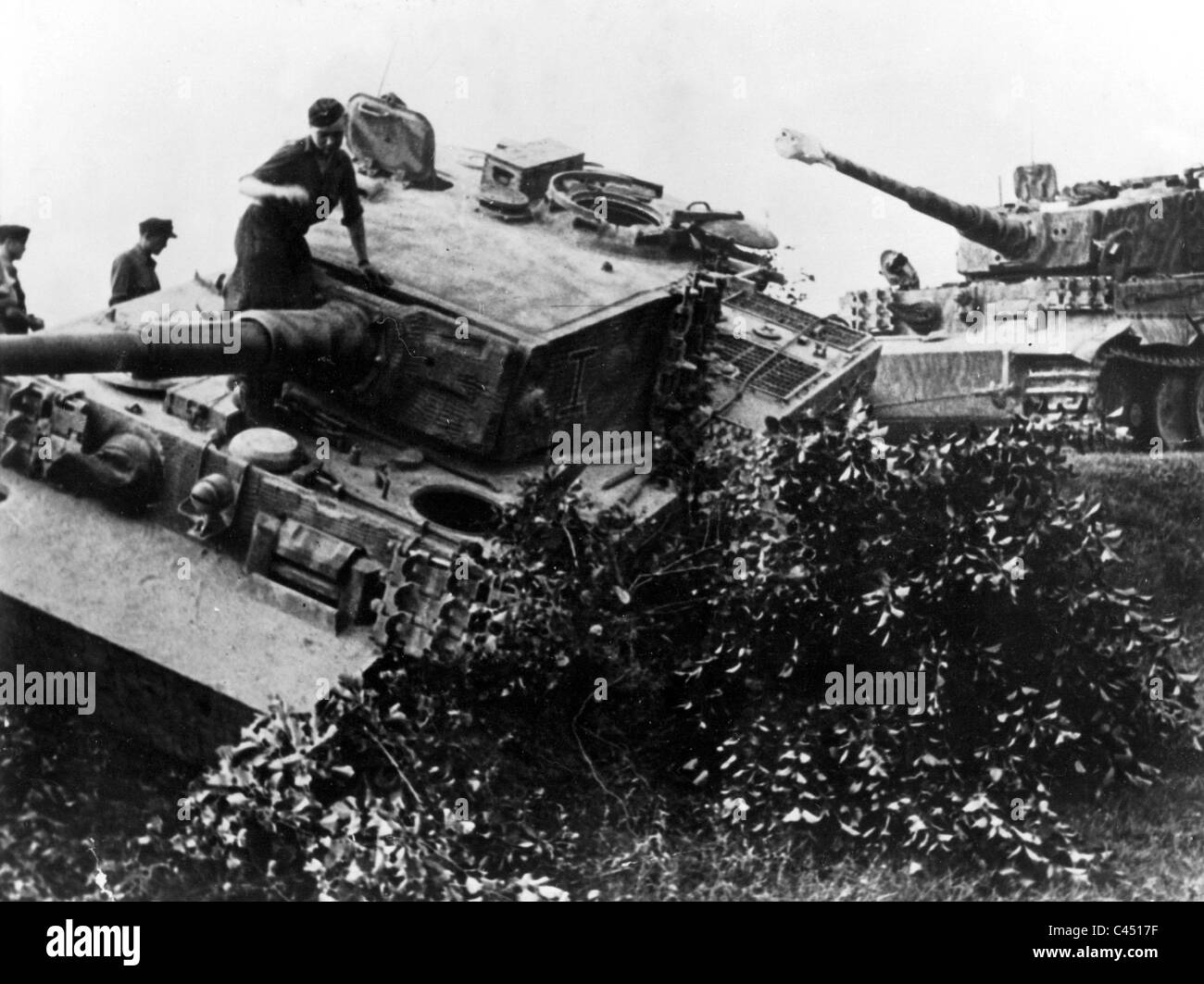 Deutsche Panzer VI an der Ostfront 1944 Stockfotografie - Alamy