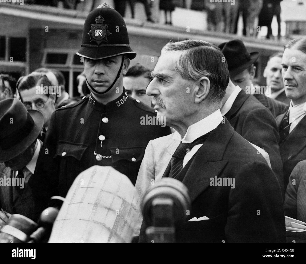 Chamberlain Hitler 1938 Stockfotos und -bilder Kaufen - Alamy