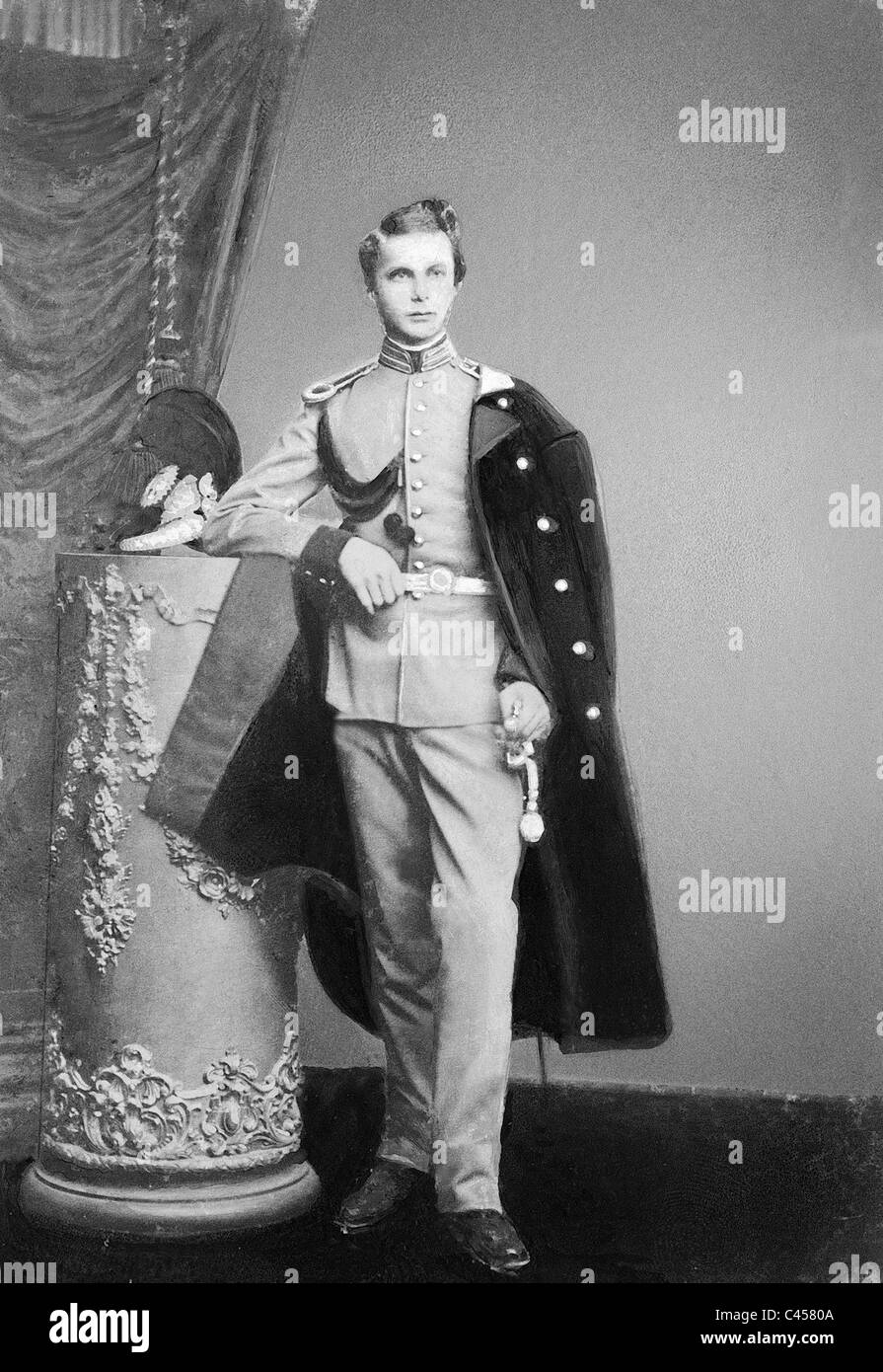 König Ludwig II. von Bayern, 1864 Stockfotografie - Alamy