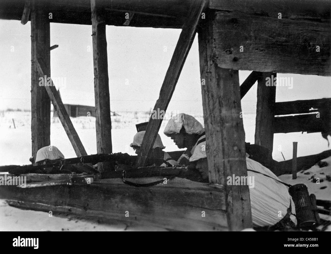 Soldaten der Waffen-SS an der Ostfront, 1941 Stockfotografie - Alamy