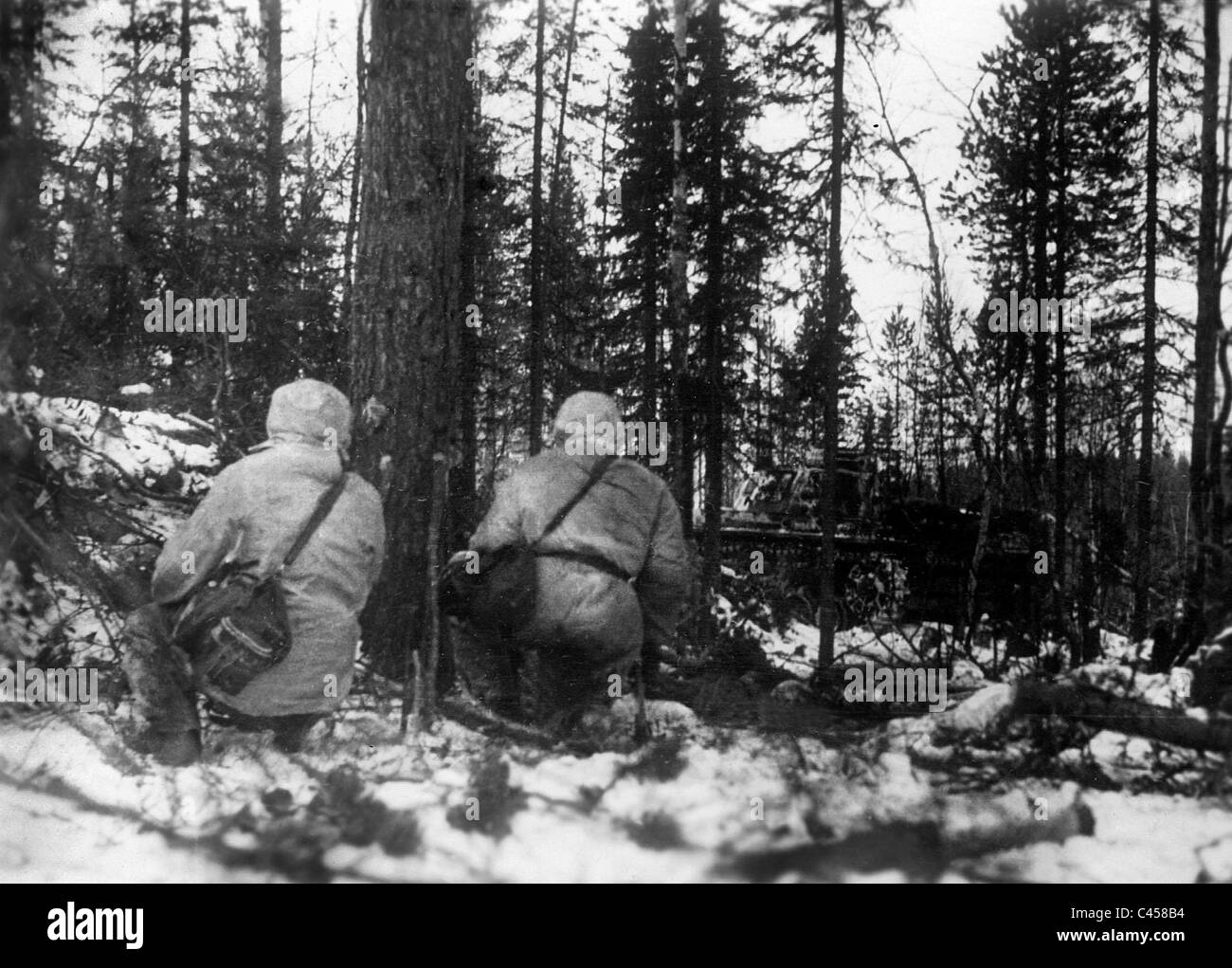 Soldaten der Waffen-SS an der Ostfront, 1941 Stockfotografie - Alamy