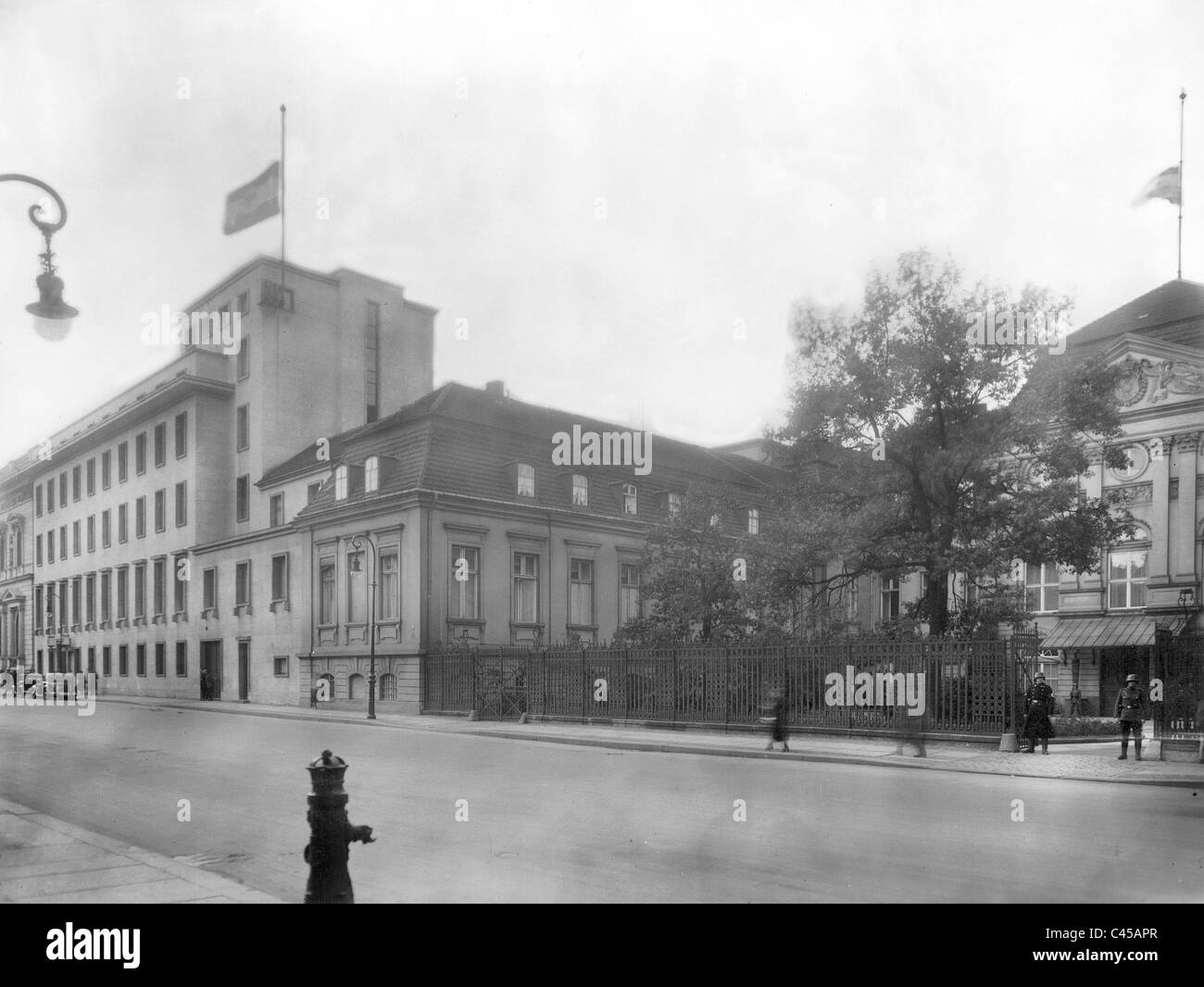Aussenansicht der reichskanzlei in berlin Stockfotos und -bilder Kaufen ...