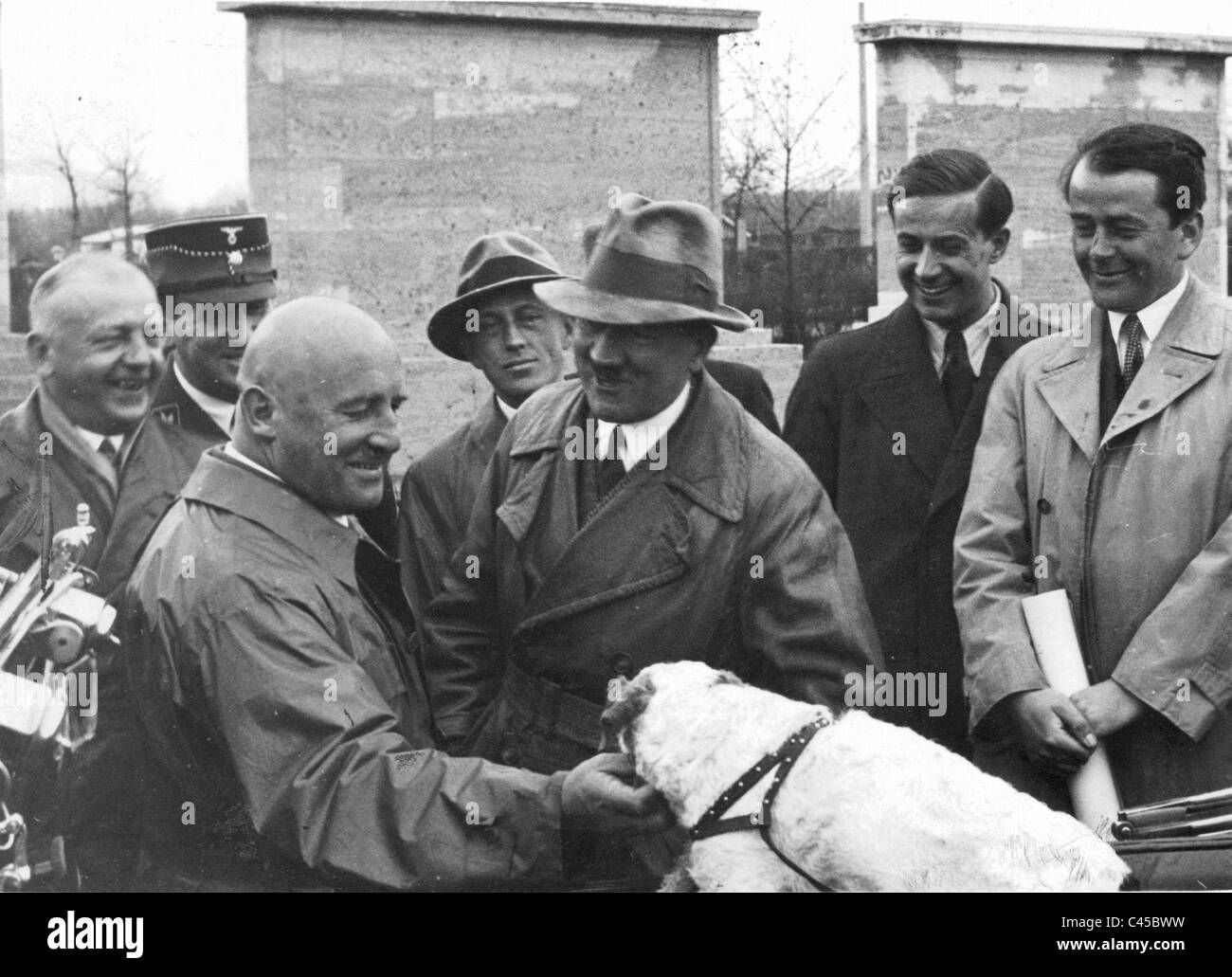 Adolf Hitler und Julius Streicher in Nürnberg, 1935 Stockfotografie - Alamy