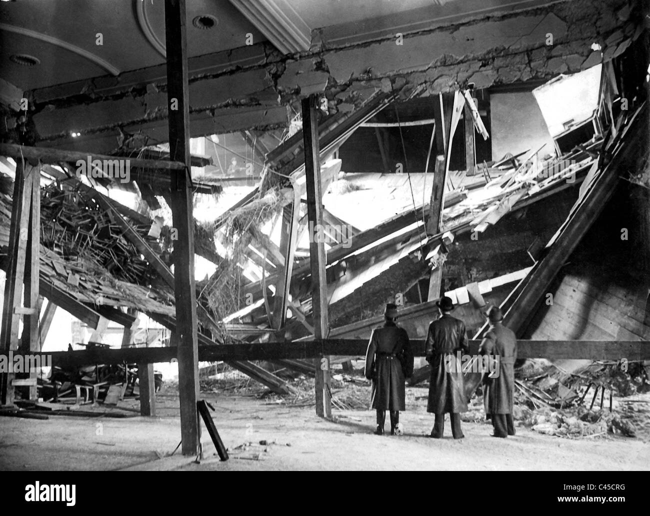 Versuchten Attentat auf Adolf Hitler in München, 1939 Stockfotografie ...