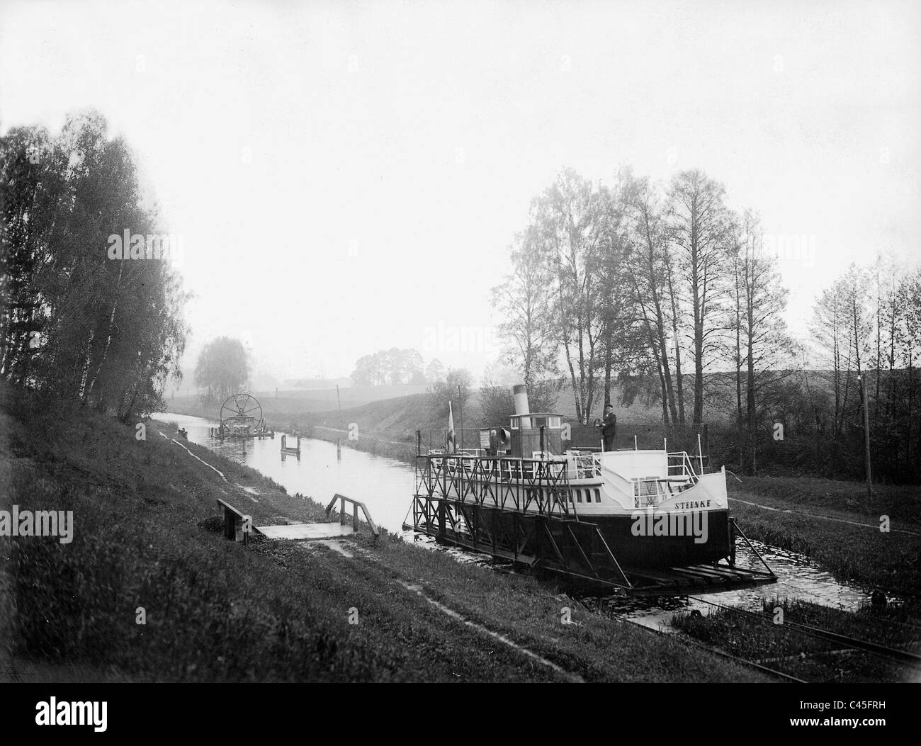 Die Elbing Kanal in Ostpreußen Stockfotografie - Alamy