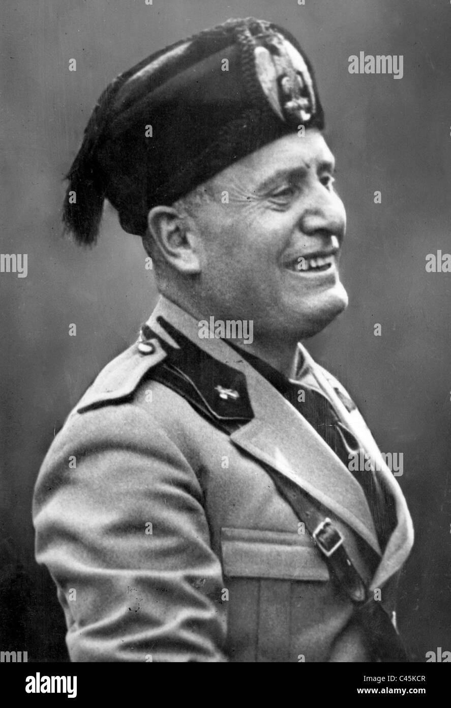 Benito Mussolini, 1937 Stockfotografie - Alamy