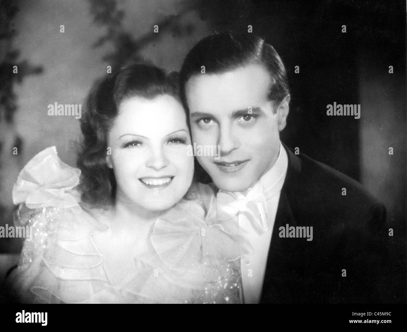Magda Schneider und Wolf Albach-Retty Stockfotografie - Alamy