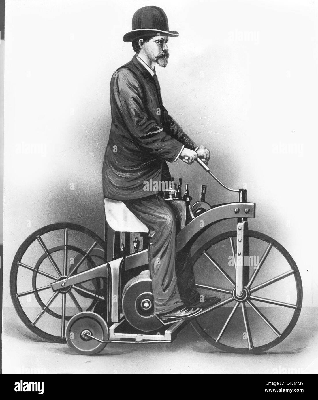 Daimler motorcycle 1885 -Fotos und -Bildmaterial in hoher Auflösung – Alamy