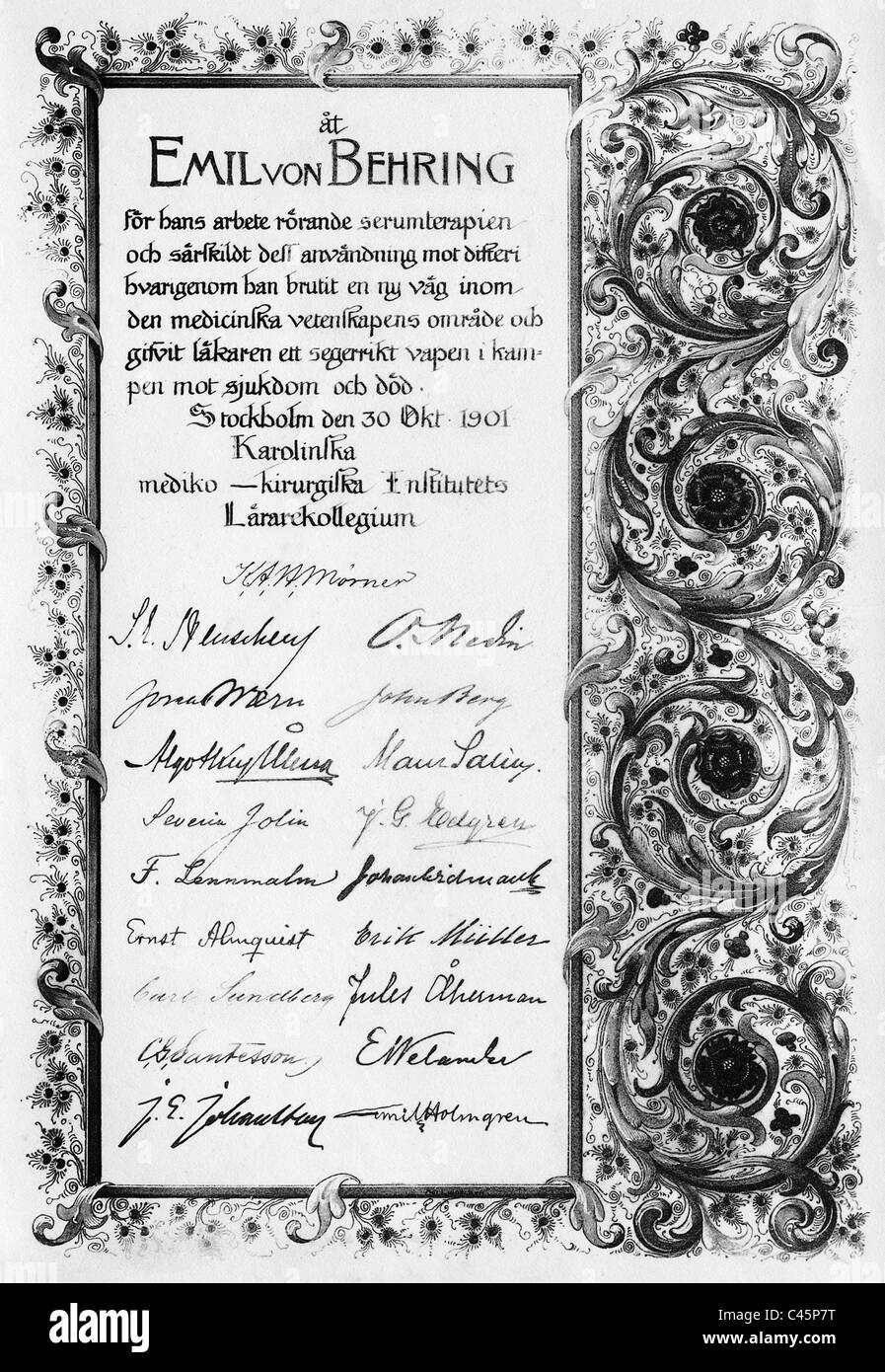 Emil von behring medizin -Fotos und -Bildmaterial in hoher Auflösung ...