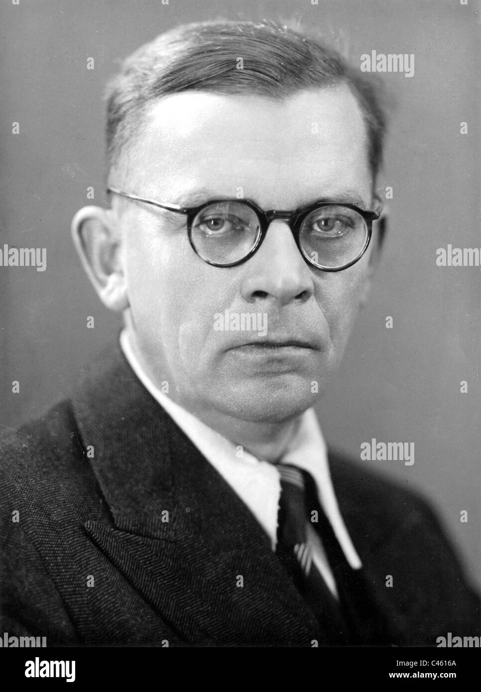 Hans Fallada, 1943 Stockfotografie - Alamy