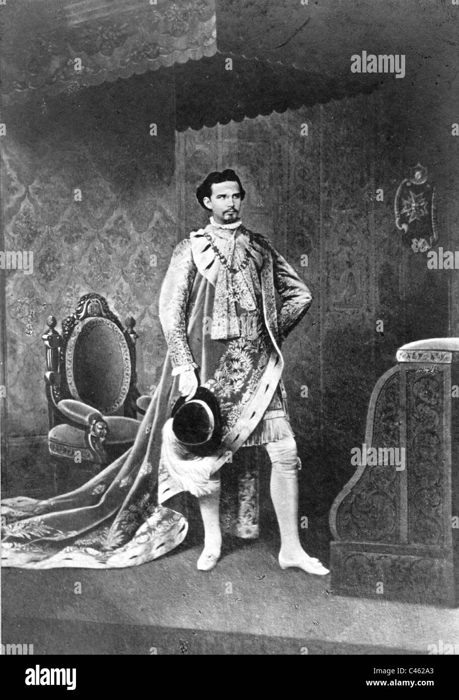 König Ludwig II. von Bayern Stockfotografie - Alamy