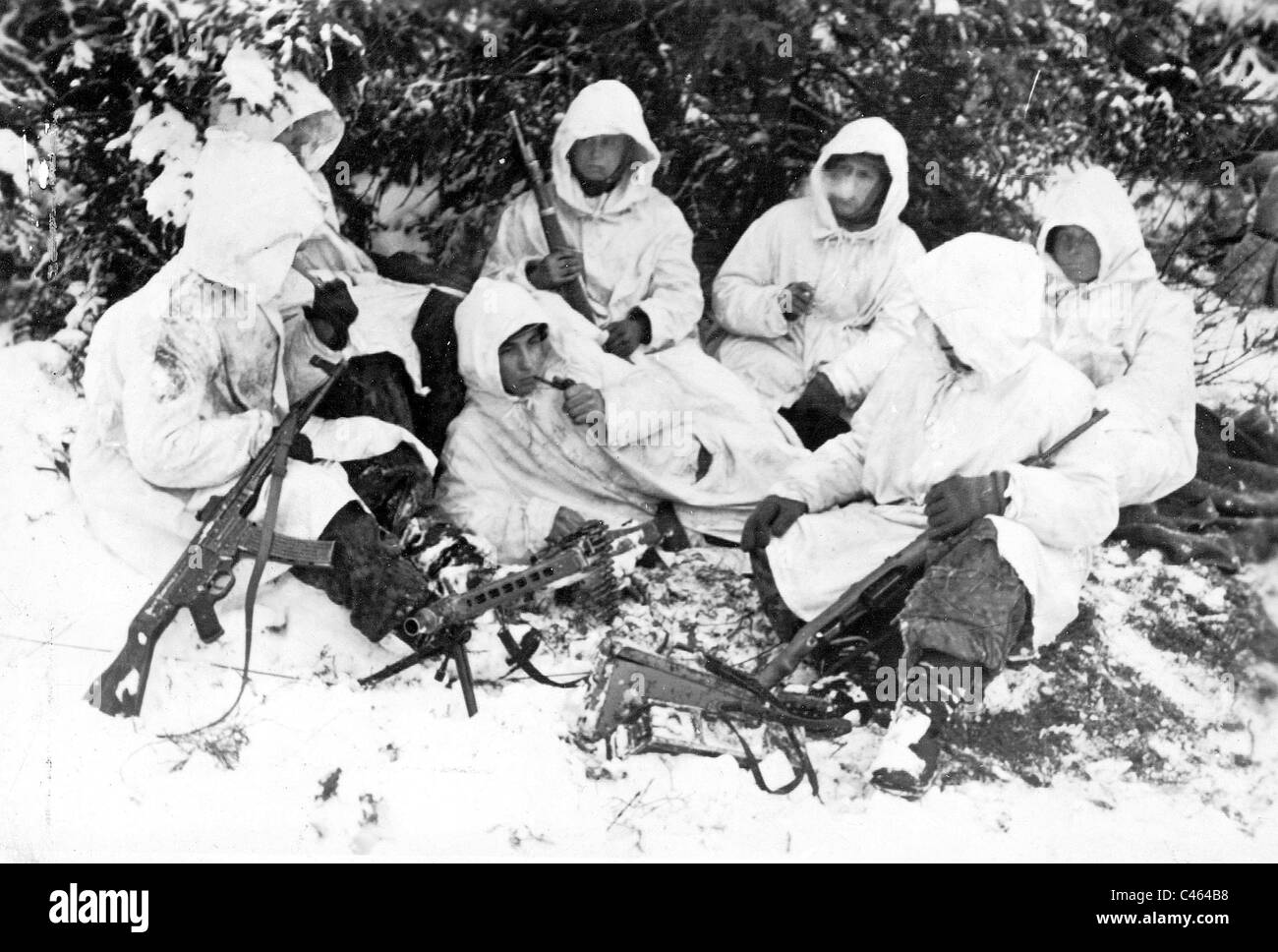 Deutschen Aufklärung Truppe, 1945 Stockfotografie - Alamy