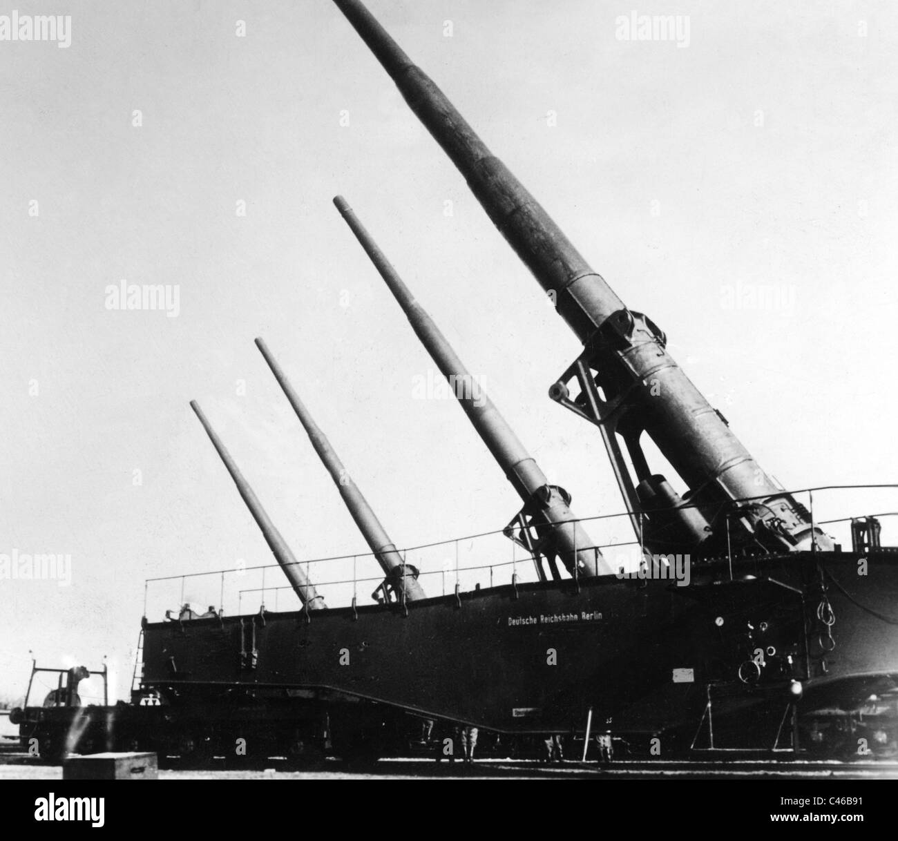 World War German Artillery Railway Stockfotos und -bilder Kaufen - Alamy