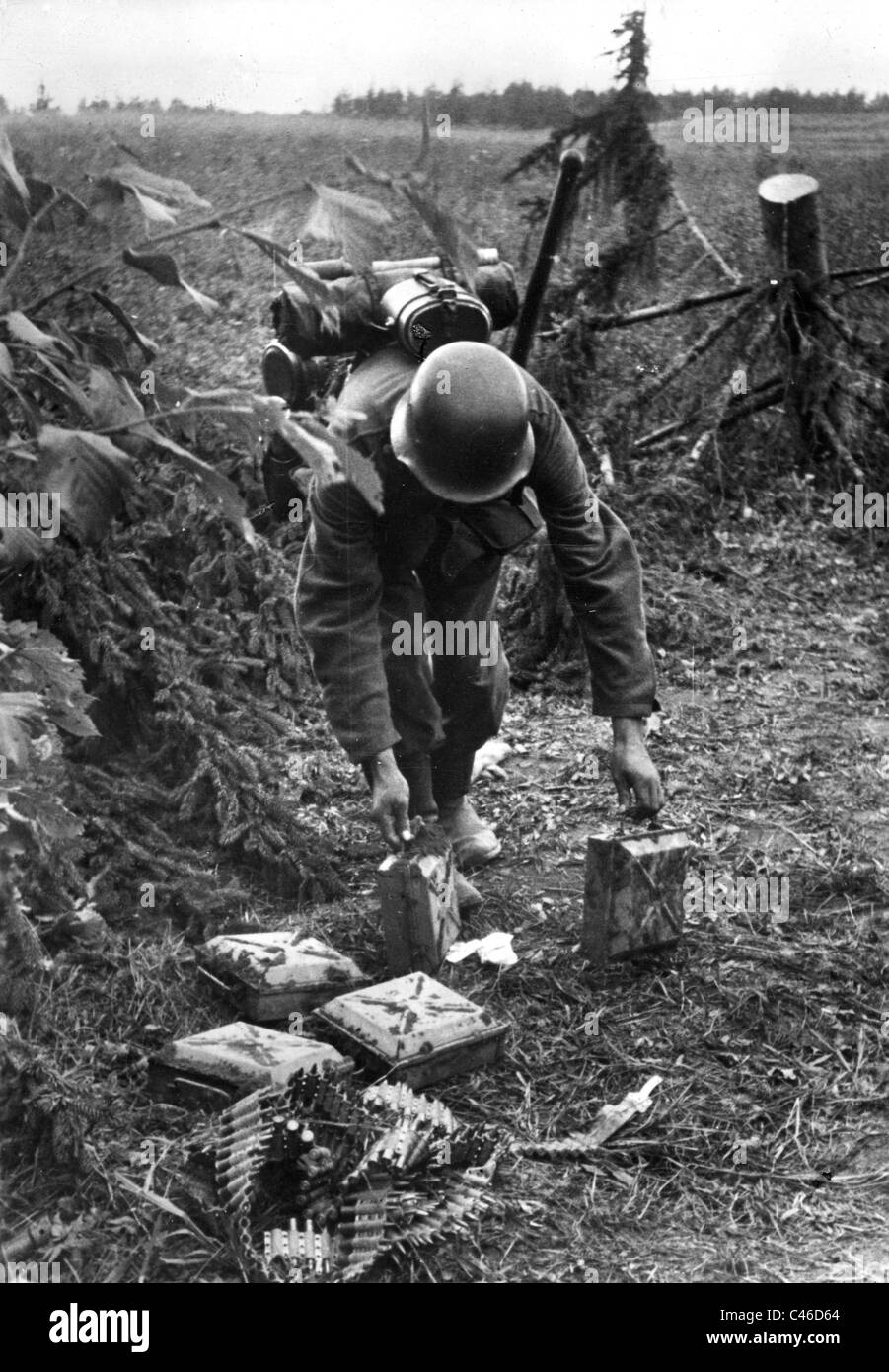 Zweiter Weltkrieg: Deutsche Pioniere Stockfotografie - Alamy